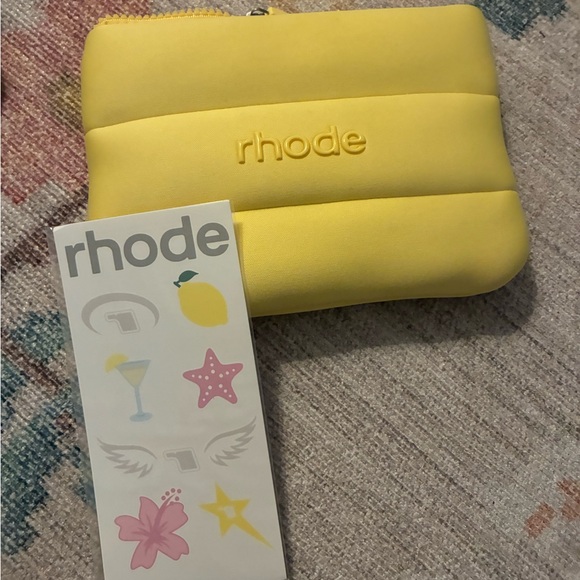 RHODE | Bags | Nwot Rhode Yellow Bubble Bag And Limited Edition Summer ...